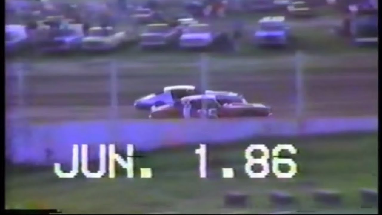 Dubuque Speedway June 1986 -Street Stock *Rick Hurst #41 - YouTube