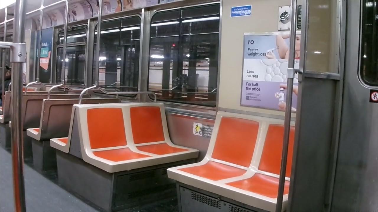 FROM THE INSIDE LOOKING OUT ON THE BROAD STREET SUBWAY SEPTA - YouTube