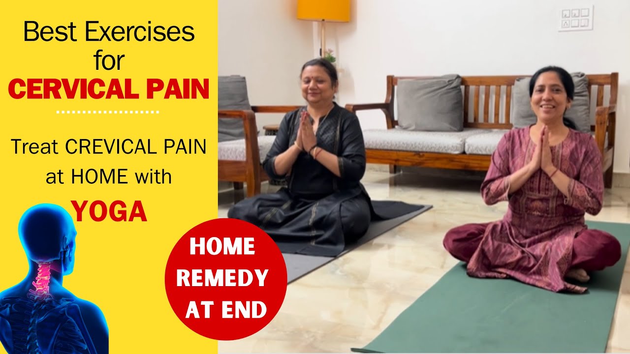 Easy Exercises for Cervical Pain, Shoulder Pain, Neck pain | Neck Pain ...
