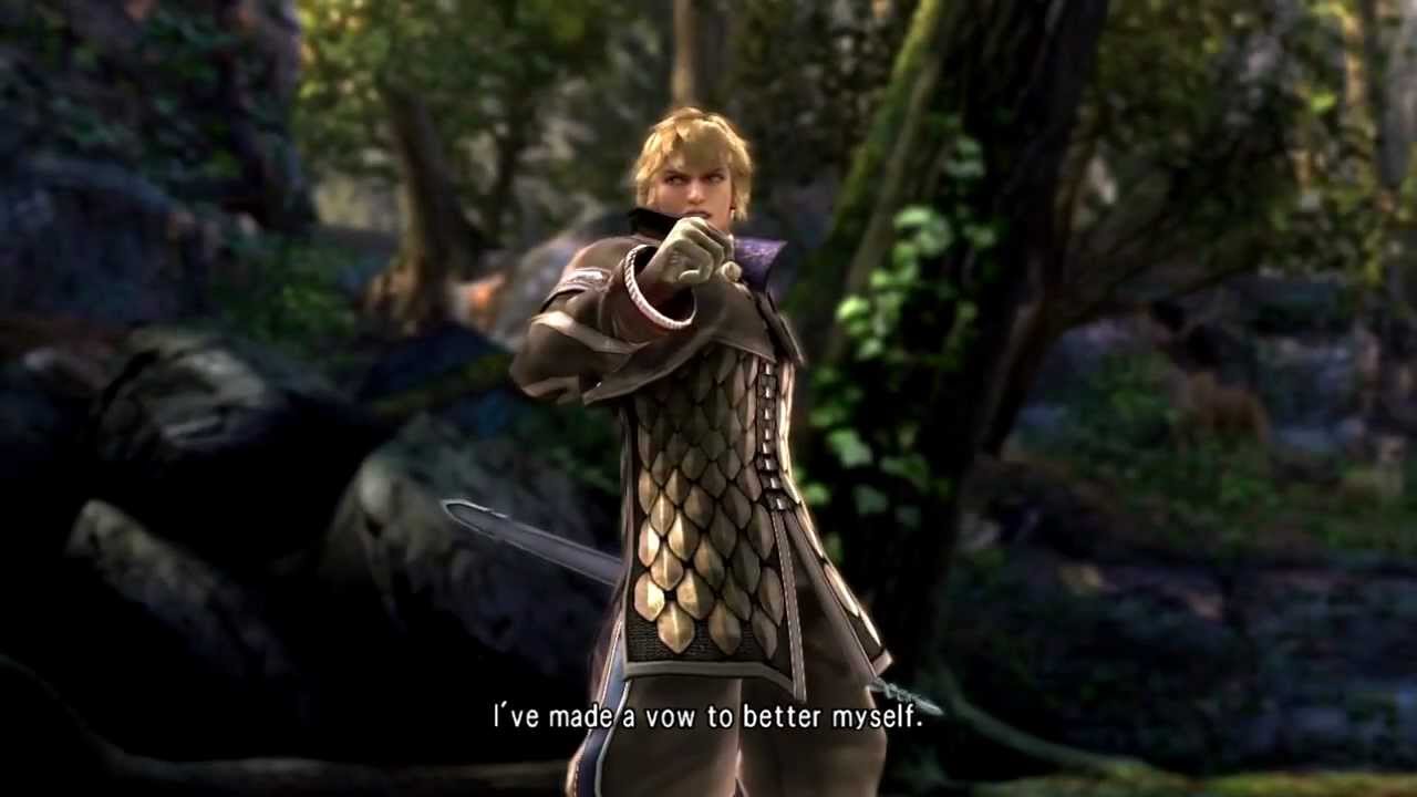 SoulCalibur V - Alpha Patroklos gameplay - gram.pl - YouTube