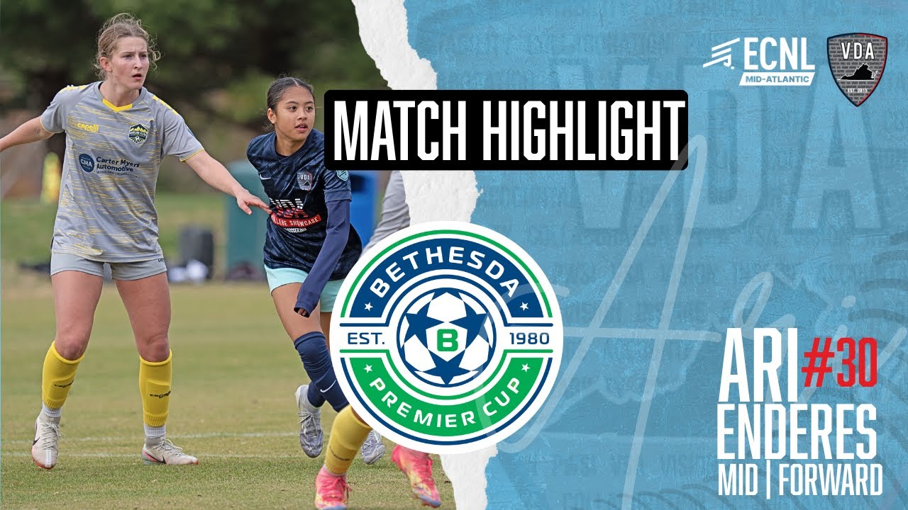 Ari Enderes | Bethesda Premier Cup Highlights | Playing Up an Age Group ...