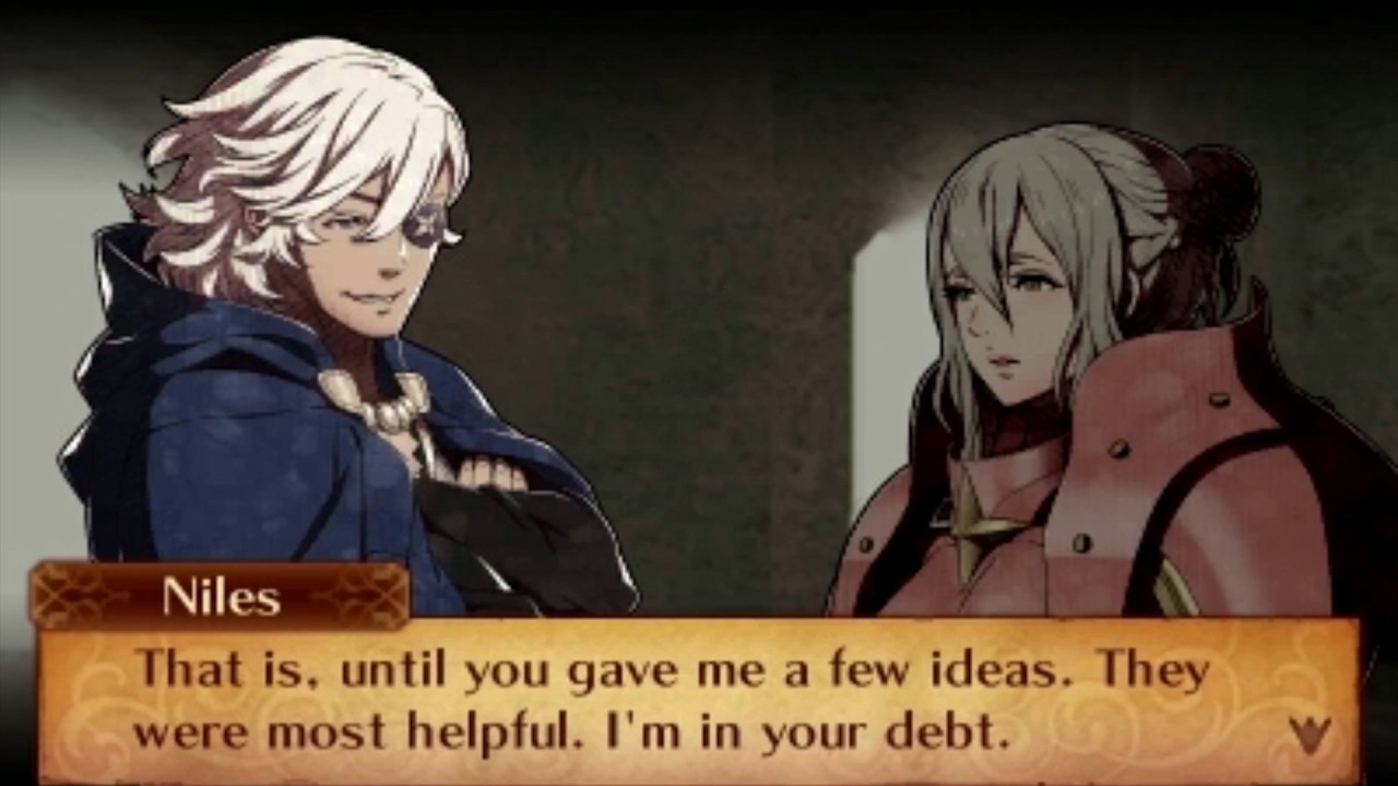 (Fire Emblem: Fates) Niles & Effie C-S Support (Fandub) - YouTube