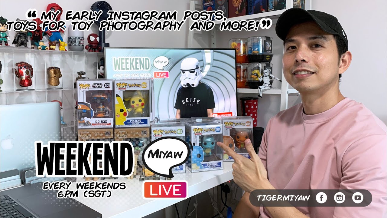 Weekend Miyaw LIVE! April 19, 2020 - My First Instagram Posts & Toys ...