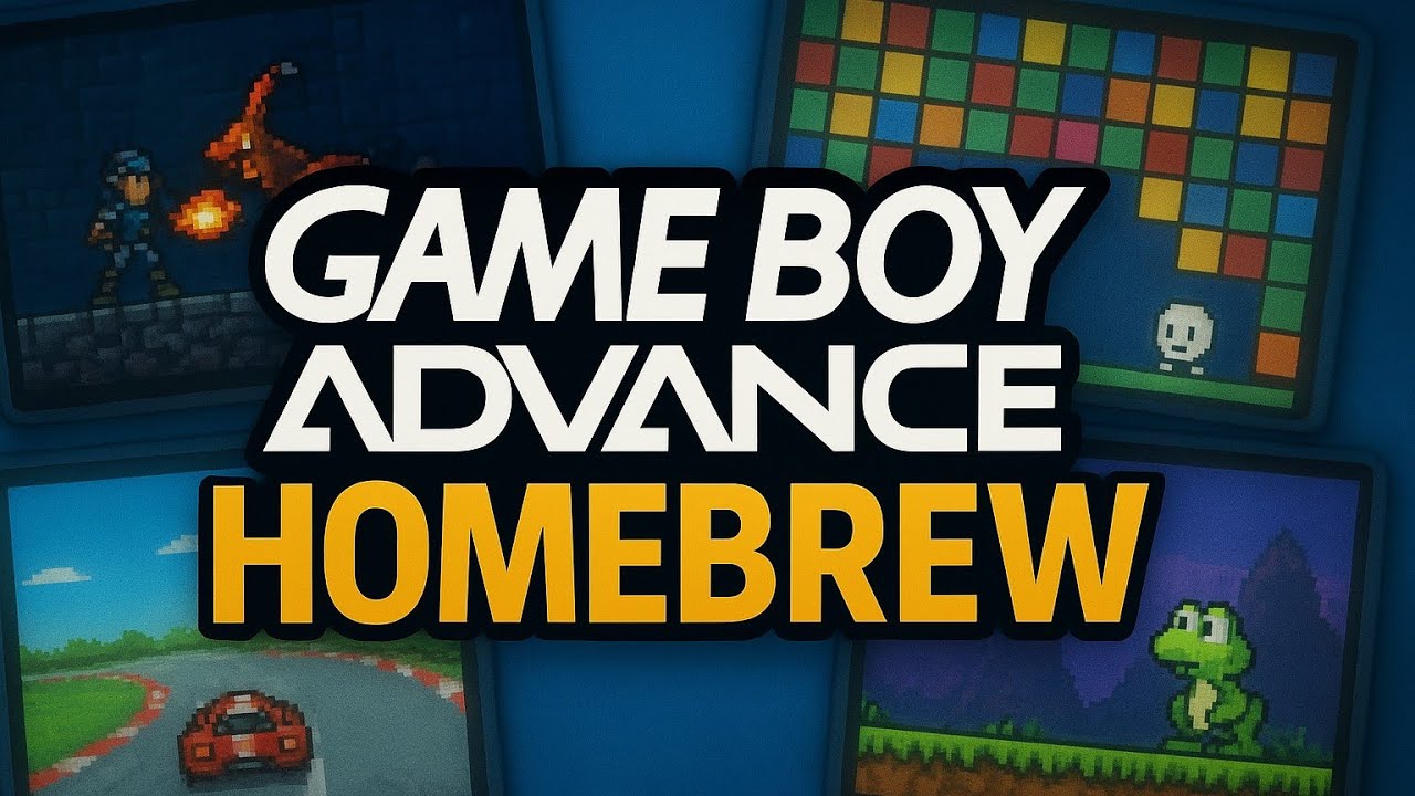 10 Best Gameboy Advance (GBA) Homebrew | You Must Try! - YouTube