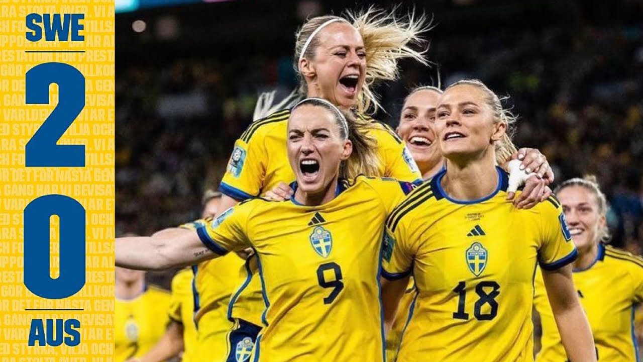 Sweden vs Australia 2-0 | Women’s World Cup 2023 - YouTube