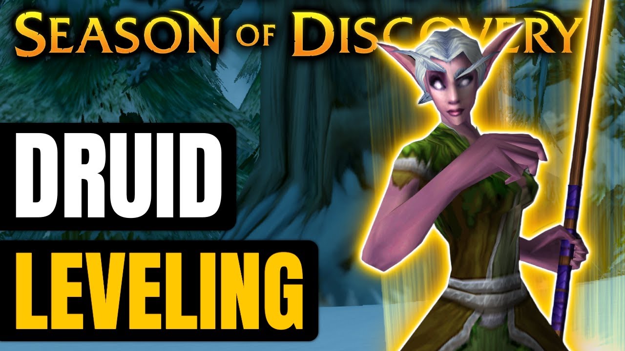 Druid Leveling Guide in Season of Discovery Classic WoW - YouTube