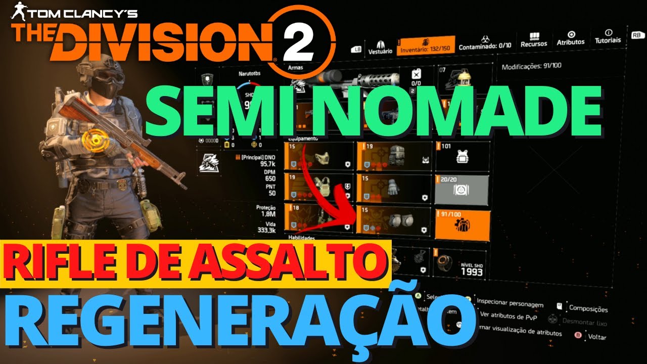 THE DIVISION 2 - UMA EXCELENTE BUILD DE RIFLE DE ASSALTO COM ...
