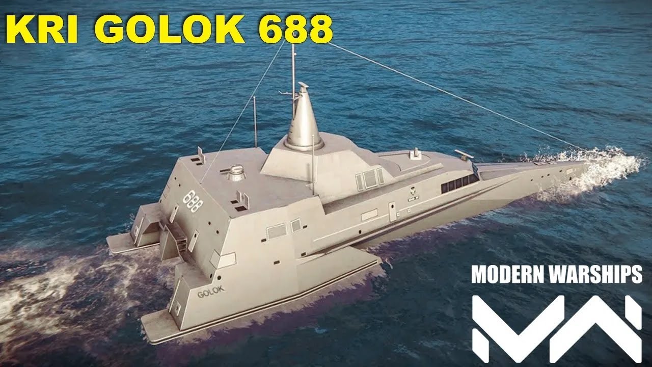 KRI Golok 688 Warship Battle in Extra Bonus Modern Warships #Gameplay ...