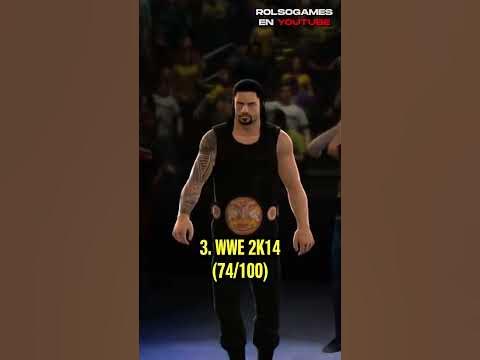 Los MEJORES JUEGOS de WWE 2K 👍 #shorts - YouTube