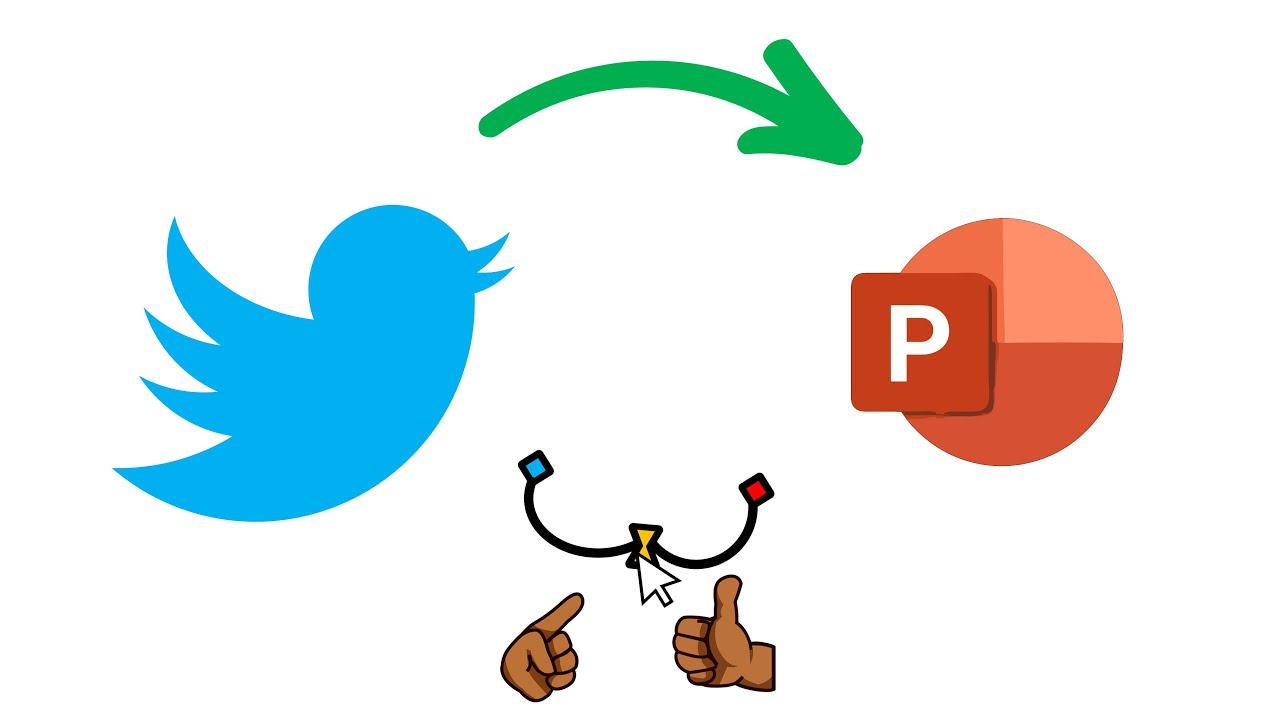 How To Design Twitter Old Logo In Microsoft PowerPoint🔥 - YouTube