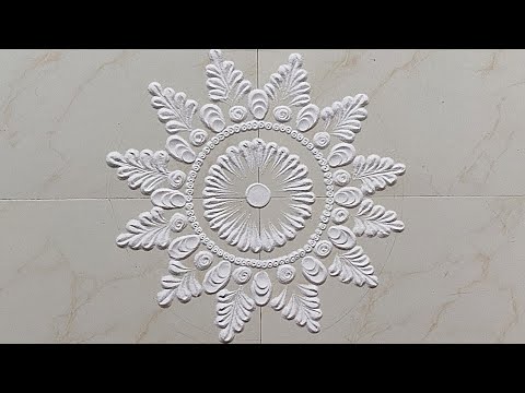 Easy Rangoli Designs Without Colours | Easy Rangoli Designs Without ...
