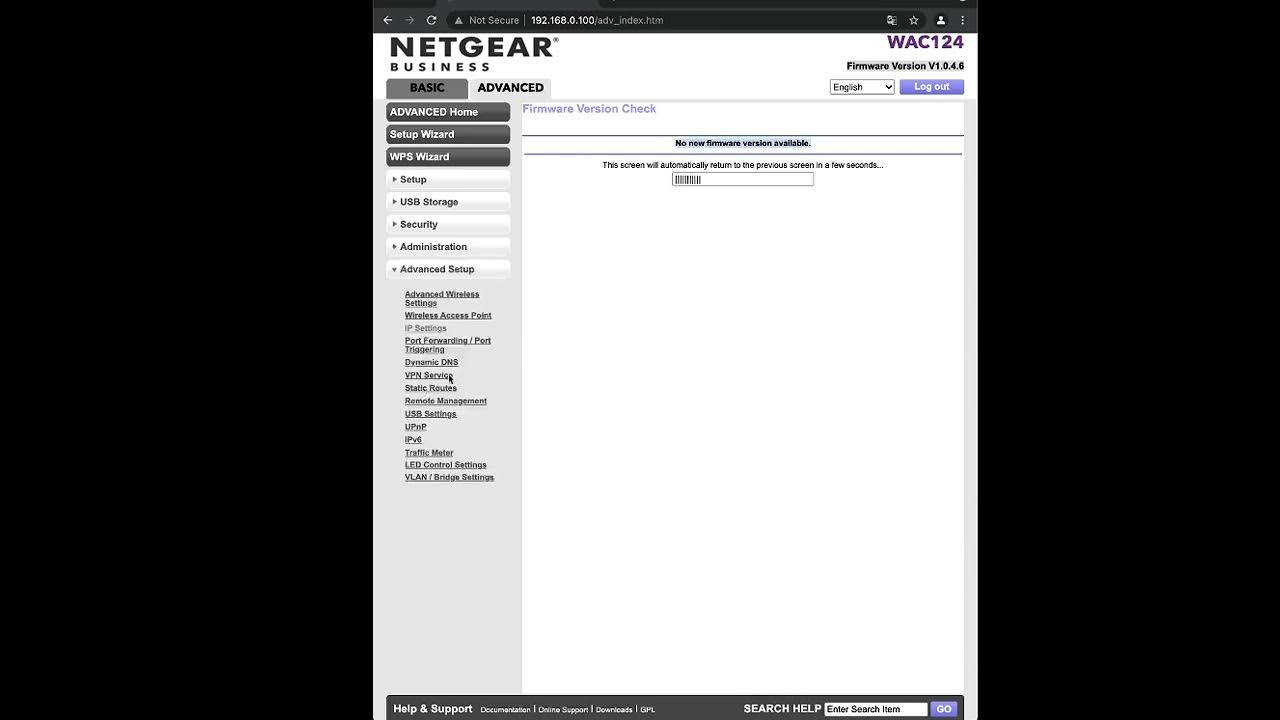 (PSV-2022-0044) NETGEAR WAC124: Authentication Bypass + Command Injection - YouTube