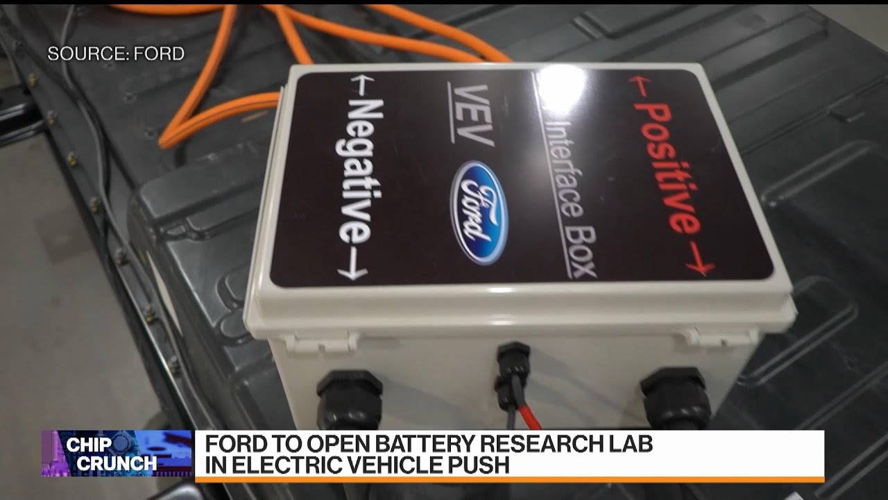 Ford Opening $185 Million Battery Development Park - YouTube