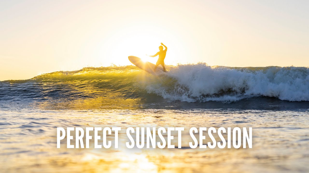 Perfect Sunset Session! (Surf Photography POV) - YouTube