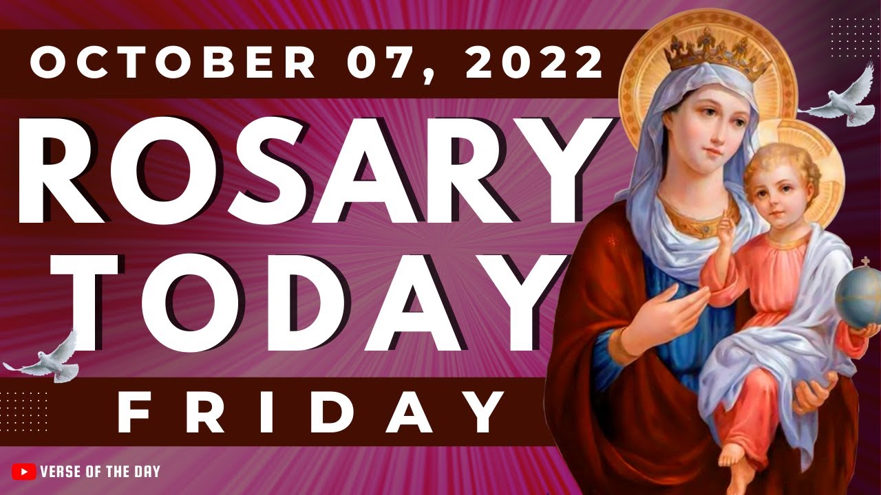 Friday Rosary | Sorrowful Mysteries of the Rosary | October 07, 2022 ...