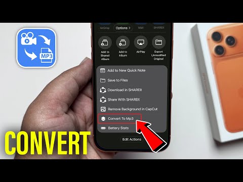 How to Convert Video to mp3 on iPhone 17 Pro / Pro Max