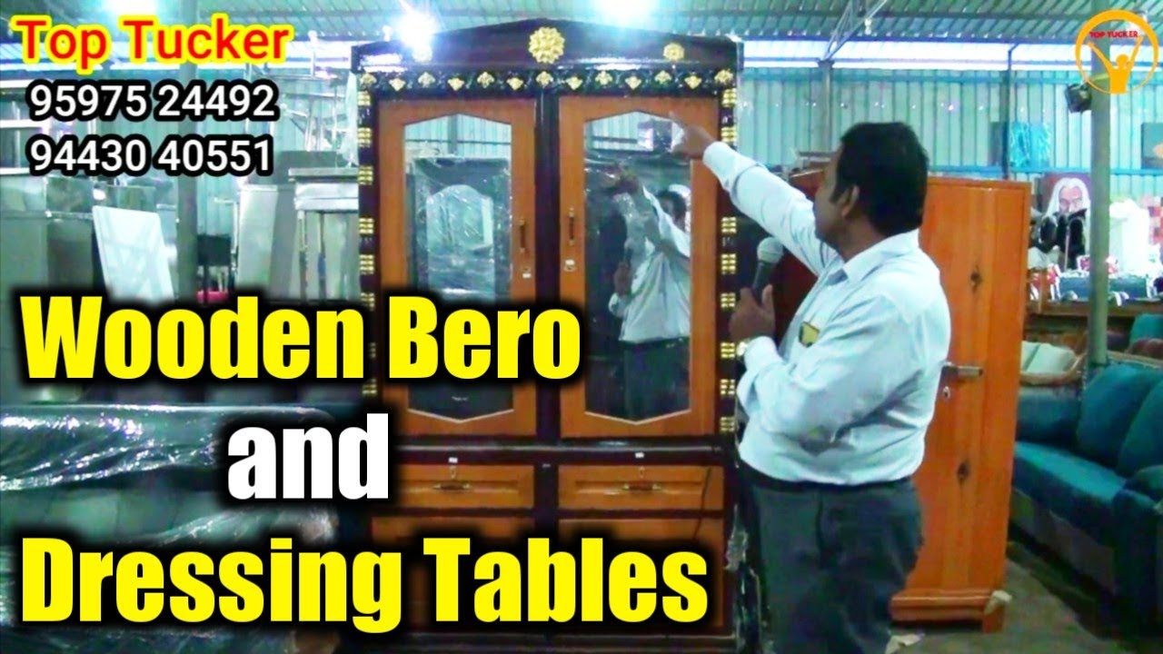 Wooden Bero and Dressing Tables| Top Tucker Dindigul - YouTube
