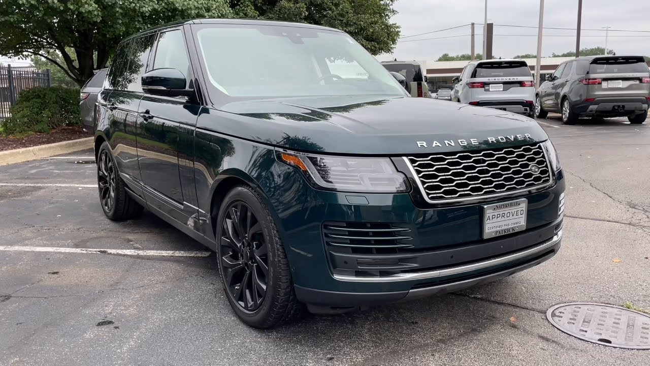 2020 Land Rover Range_Rover Naperville, Aurora, Bolingbrook, Geneva ...