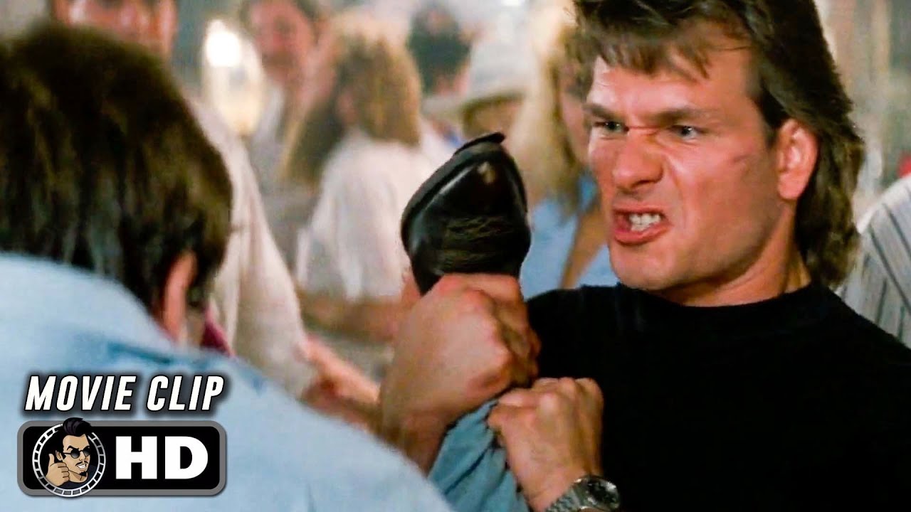 ROAD HOUSE Clip - "Drop Like a Stone" (1989) Patrick Swayze - YouTube