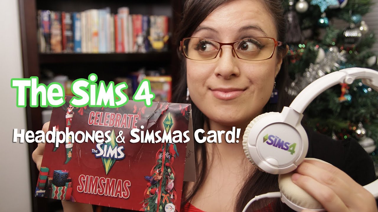 12 Days of Simsmas CARD + Sims 4 headphones from EA Maxis - YouTube