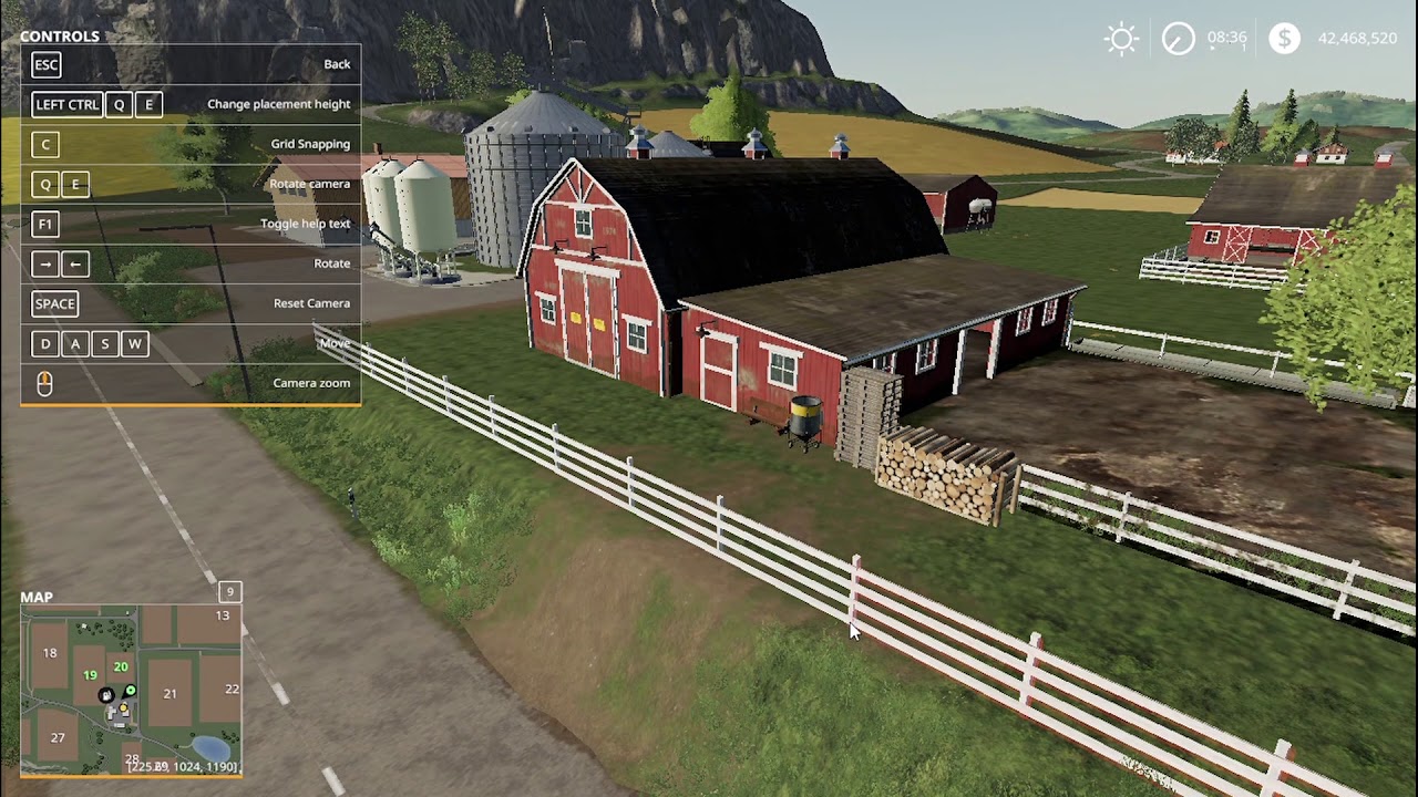 FS19 Time lapse #1 Farm Build - YouTube