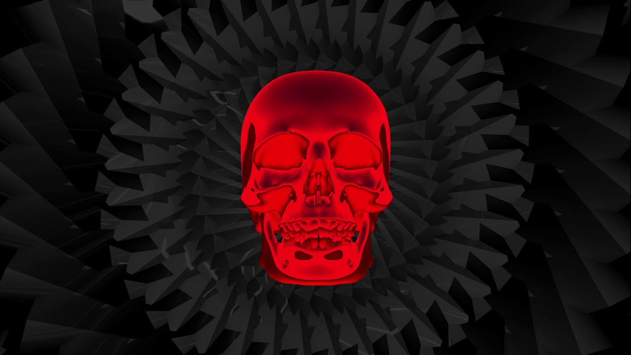 Skull Halloween Free VJ Loop Download - YouTube