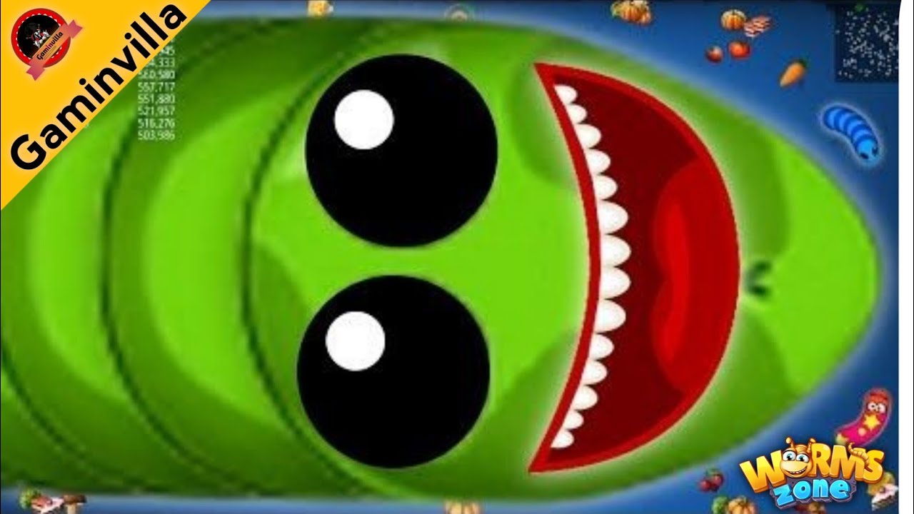 WORMATE ZONE.IO || Giant Alien Snake Score 400k+ || Magic Gameplay ...