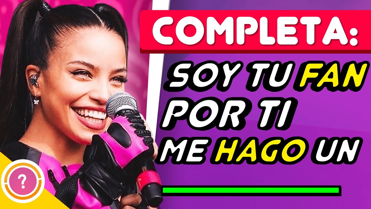 🎤 COMPLETA la CANCIÓN de EMILIA 🎶 Quiz de Emilia Mernes 🤓 - YouTube