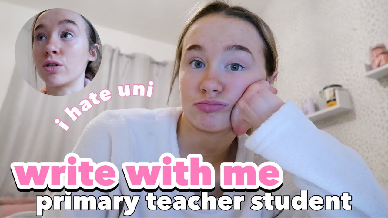 Study With Me - i am drowning in assignments - YouTube
