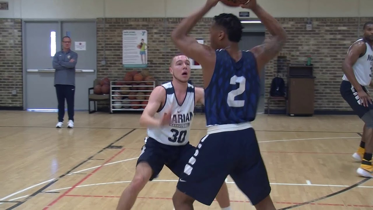 Marian MBB Practice Report - Christian Stewart - YouTube