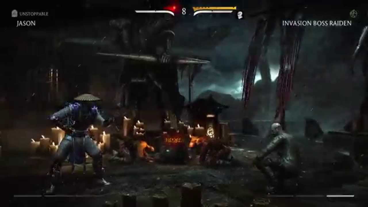 MKX Jason Resurrected with no bar in invasion boss fight - YouTube