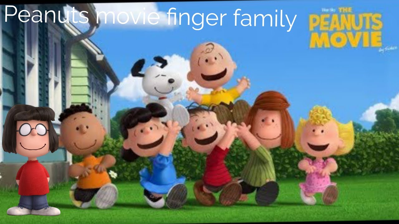 The Peanuts Movie Finger Family Nursery Rhymes - YouTube