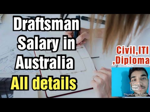 Draftsman job in Australia, Salary, Requirements,All details - YouTube