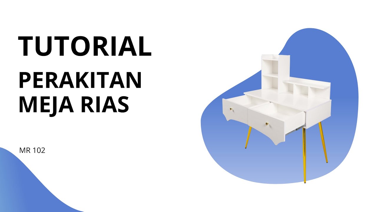 PERAKITAN MR 102 | MEJA RIAS UPVC - YouTube