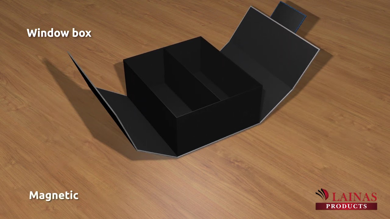 LUXURY PACKAGING - Window Box - YouTube