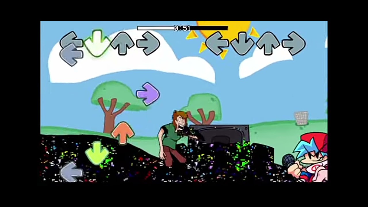 CORRUPTED Shaggy VS BOYFRIEND AND GIRLFRIEND Friday Night Funkin - YouTube