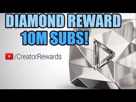 10 Milyon Abone Elmas buton alan 5 YouTuber / 10 Million Subs Diamond button  (1080p)