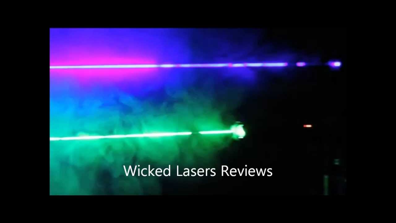 Wicked Lasers Core 5mw review - YouTube