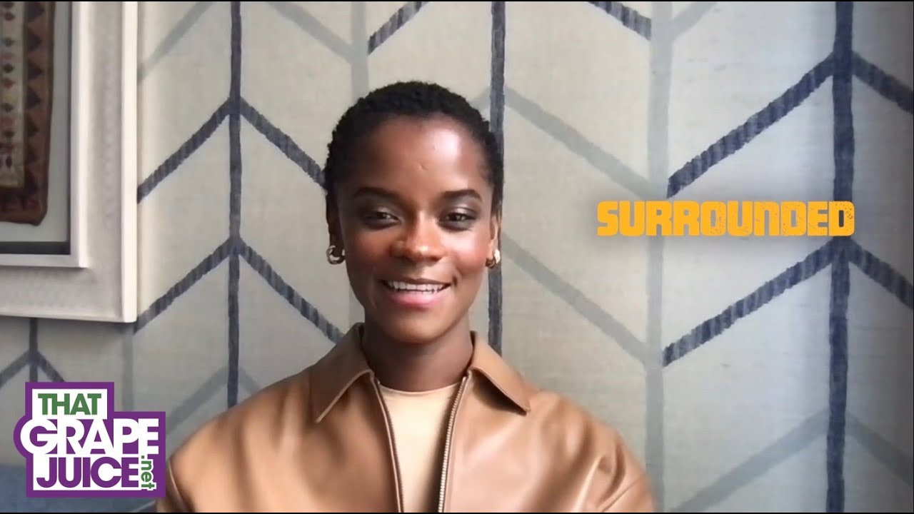 Letitia Wright Talks Powerful New Film 'Surrounded' & Launching 3.16 Productions - YouTube