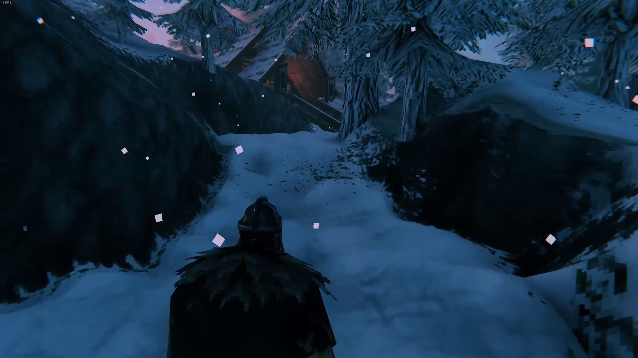 Valheim Snow Village - YouTube