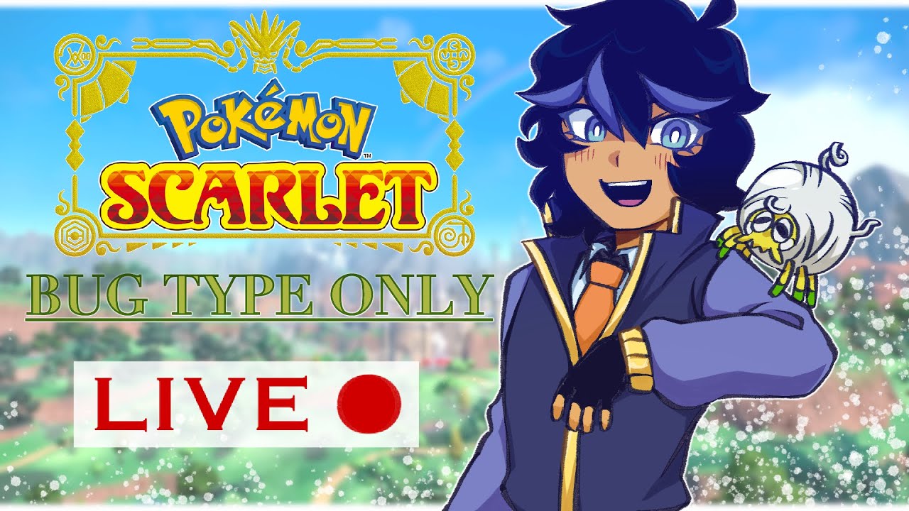 Beating Pokemon Scarlet With Only Bug Type - YouTube