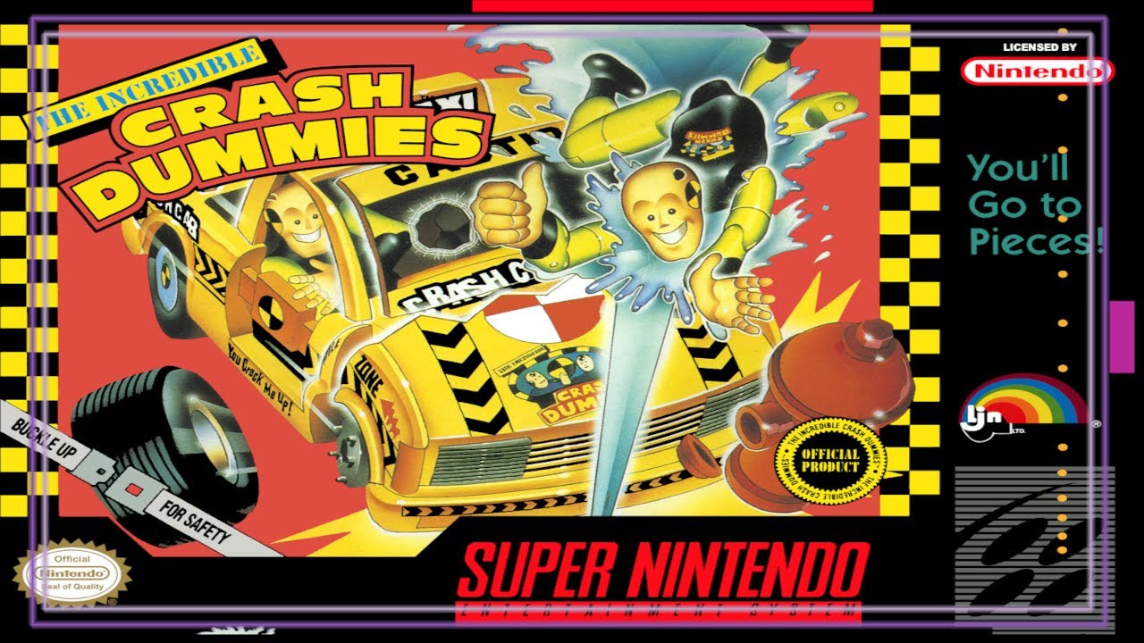 SNES Super Side Quest - Game # 489 - The Incredible Crash Dummies - YouTube