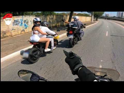 Motorcycle chase in Brazil - 1 HOUR OF INTENSE CHASE THAT ENDED IN TRAGEDY