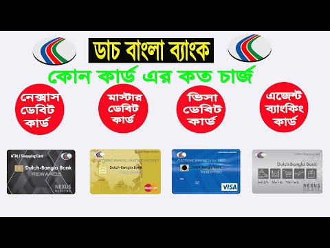 Dutch Bangla Bank ATM Card Charge |DBBL all card Fees and Charge | DBBL Master and Visa Card Charge