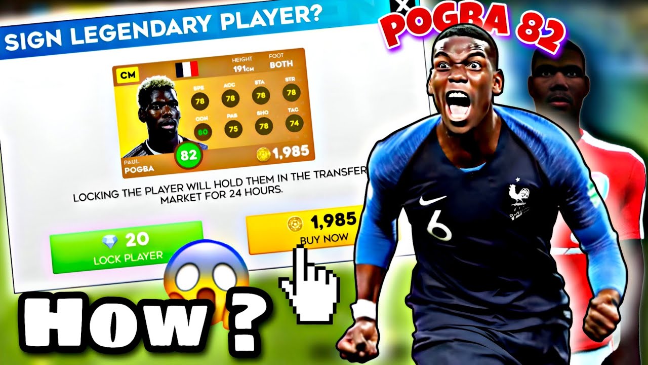 I Bought Paul Pogba 82 | The Golden Player in DLS24 - YouTube