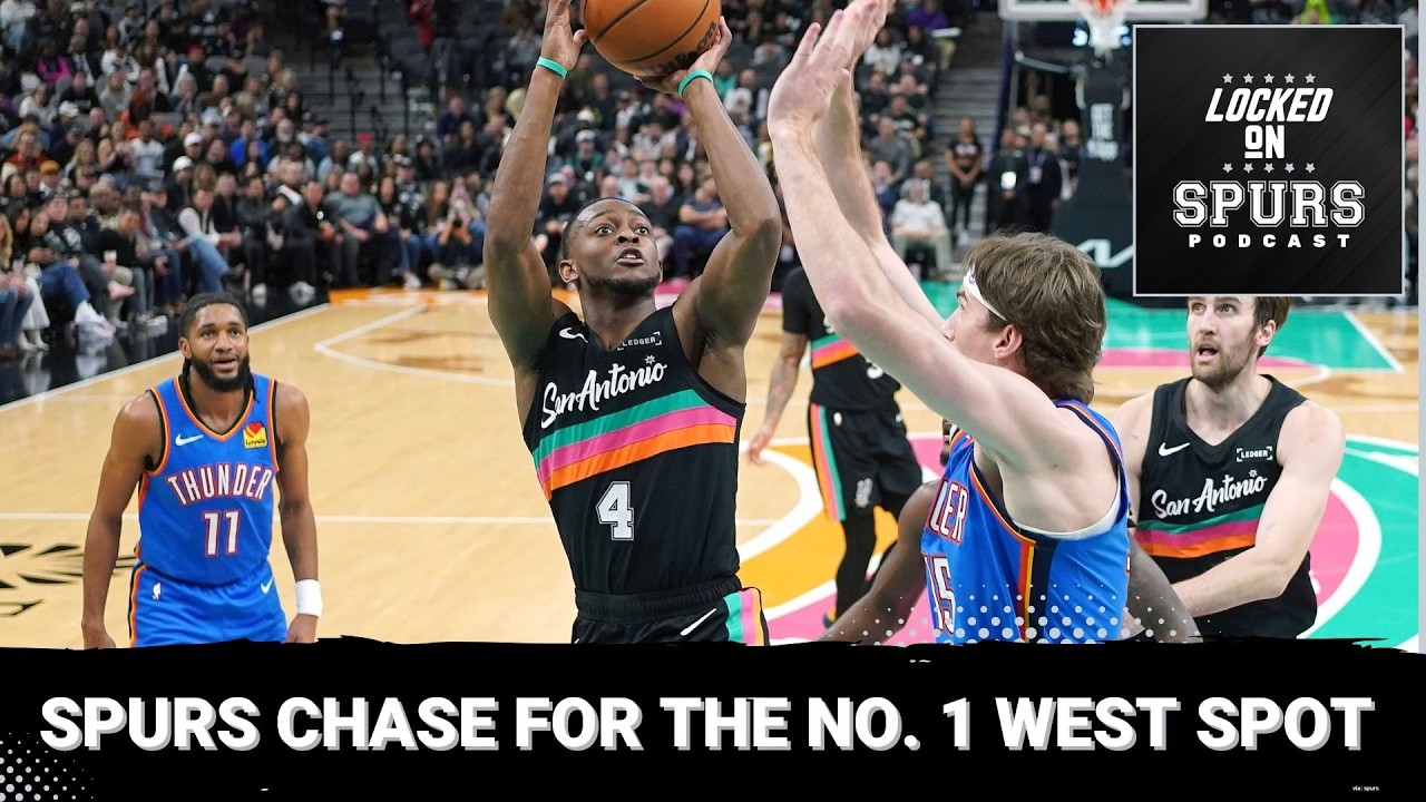 How important is the West's No. 1 spot for the San Antonio Spurs? - YouTube