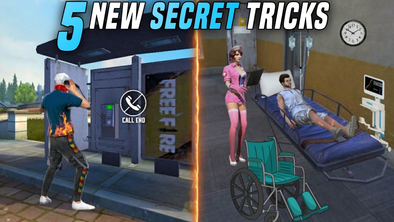 TOP 5 NEW SECRET TIPS AND TRICKS IN FREE FIRE #20 - YouTube