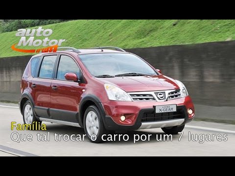 Carro de 7 lugares para família grande