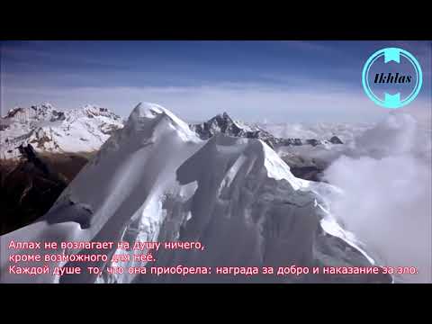 Красивое чтение Корана Сиратулло Раупов последние аяты из Суры Бакара (слушай перед сном)