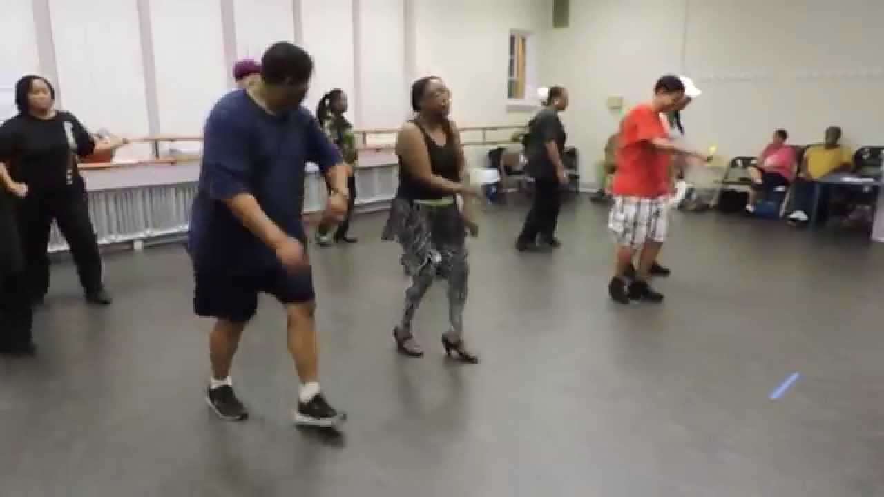 Brown & Black Ol' Skool Line Dance (Instructional and Demonstration ...